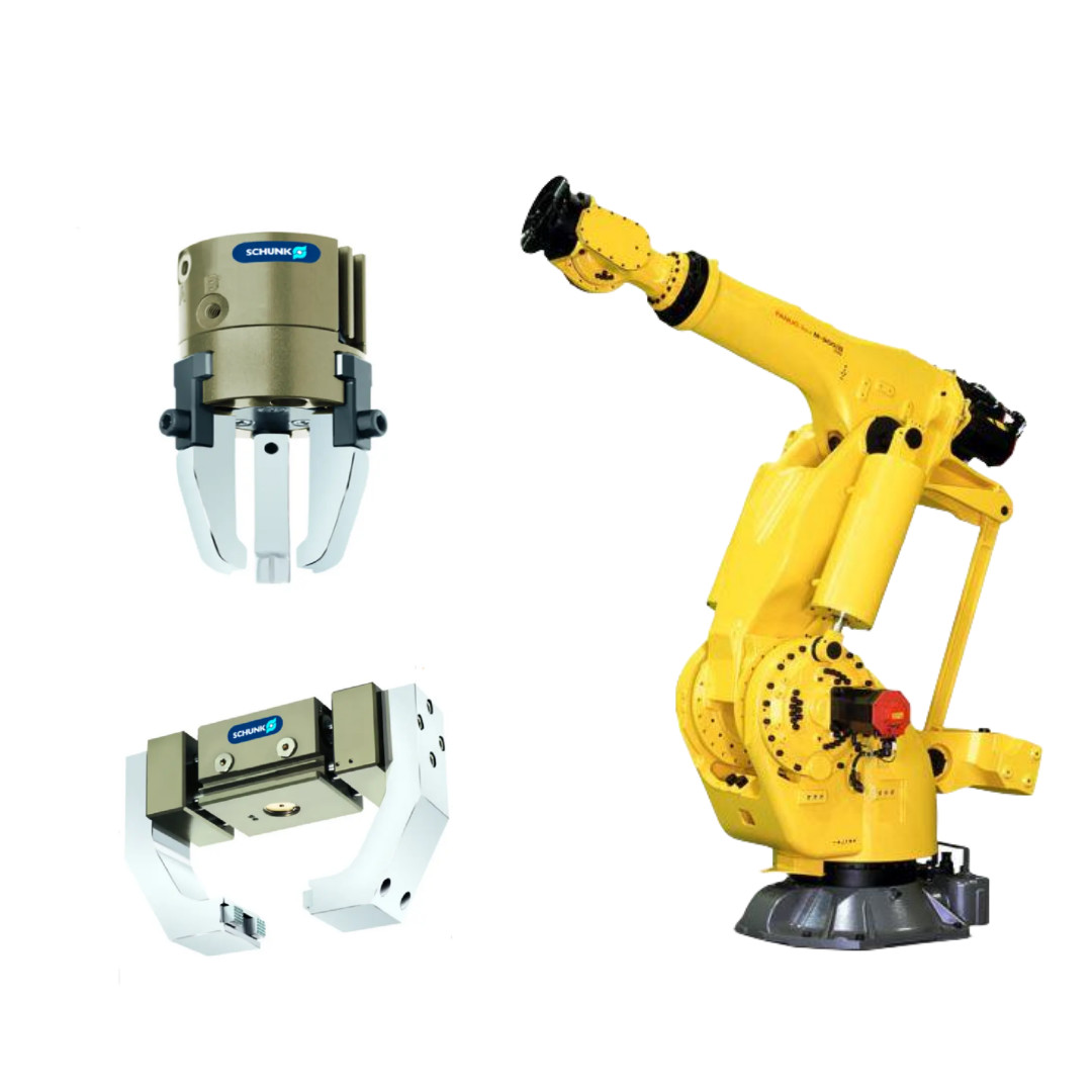Carga útil de 700 kg FANUC M-900iB/700 Braço robótico de manuseio com ...